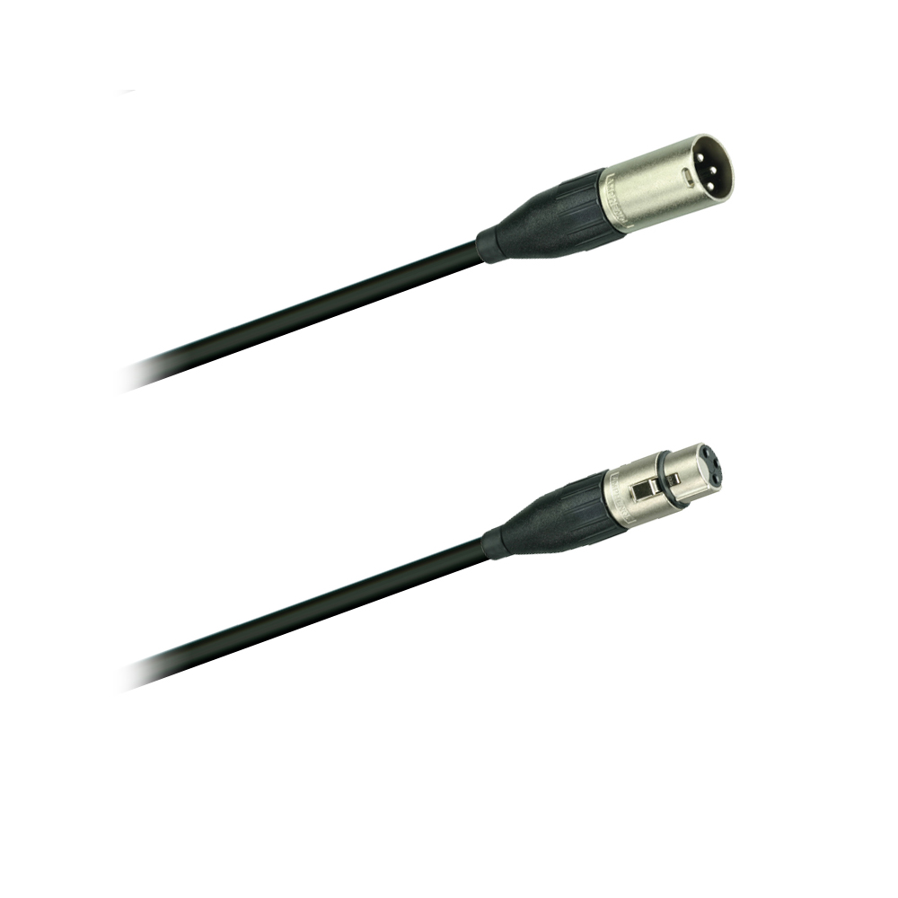 Mikrofon- / Audio-Kabel, Amphenol, AC3M - AC3F | Dreitec GmbH